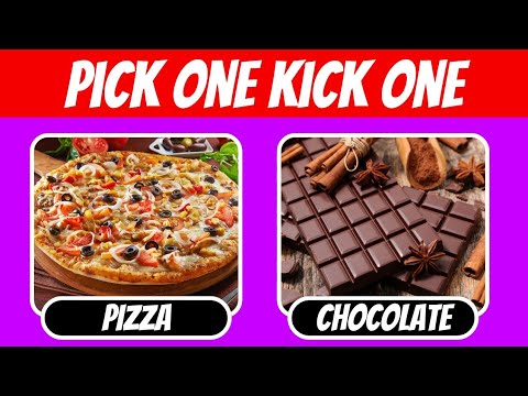 PICK ONE KICK ONE 😍 | 70 Impossible Choices Challenge 🔥 | Can You ...