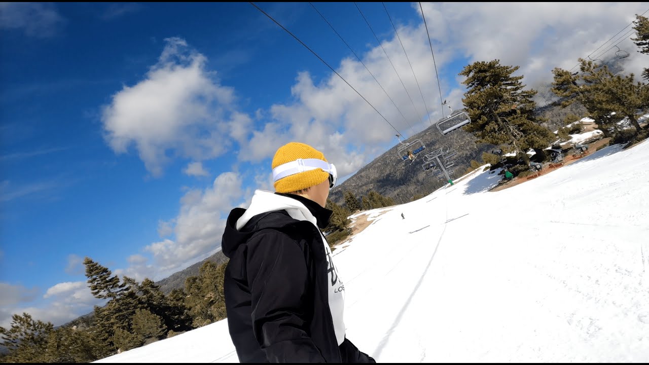 SNOWBOARDING AT SNOW VALLEY CA - YouTube