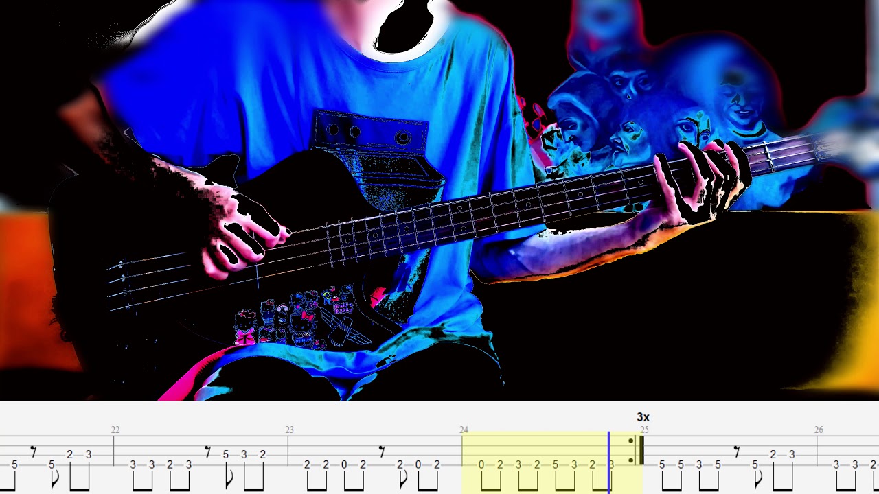 M — The Cure — Bass cover with tabs (4k) - YouTube