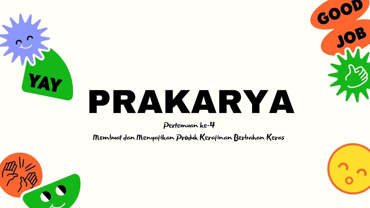 Prakarya Kelas 9 Pembuatan Produk Kerajinan Bahan Keras - YouTube
