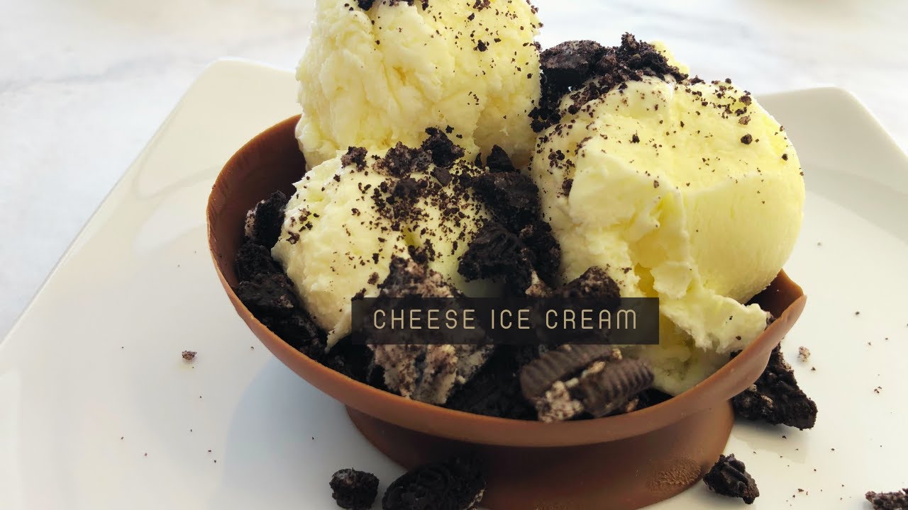 How to make home made cheese ice cream/Easy and tasty ice cream to make ...