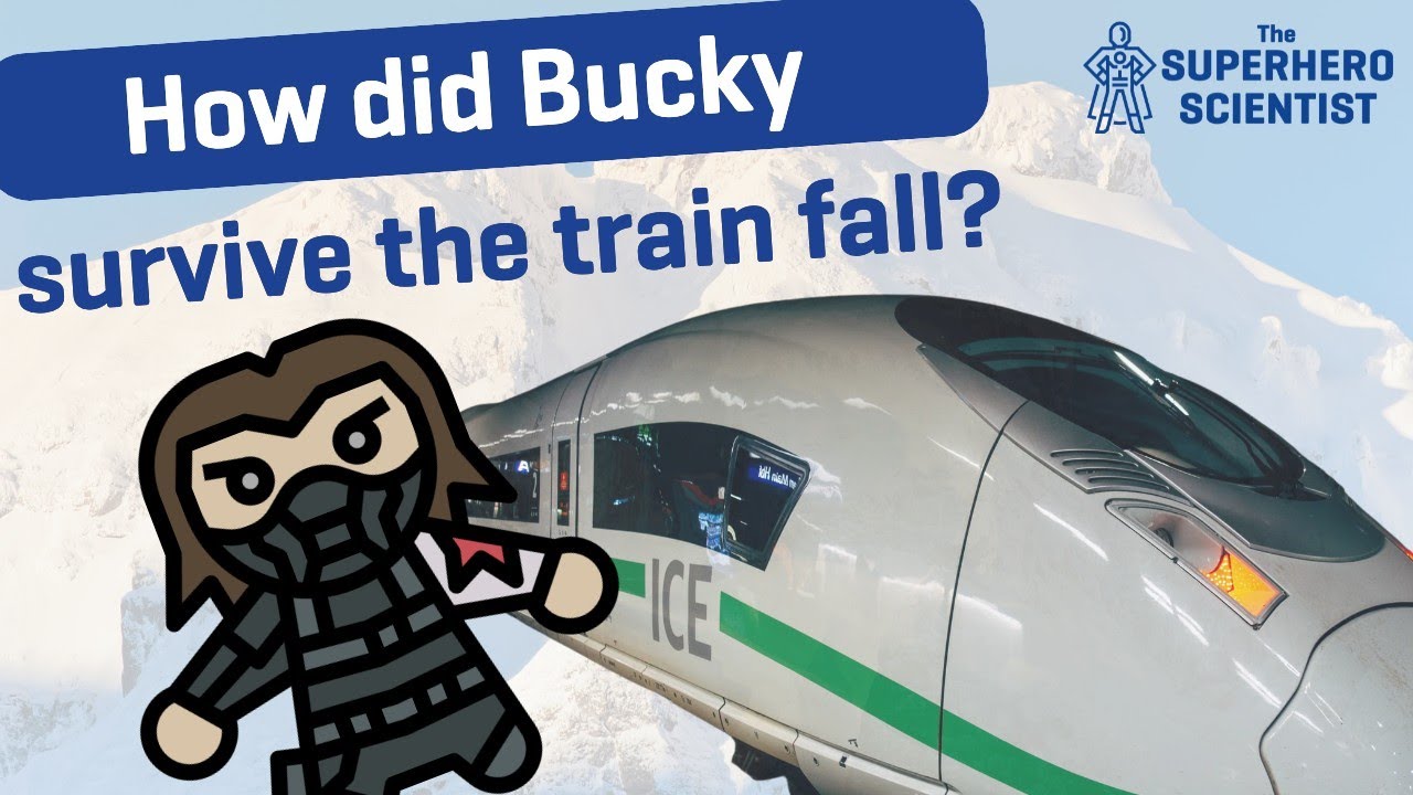 How did Bucky Barnes survive the train fall? - YouTube