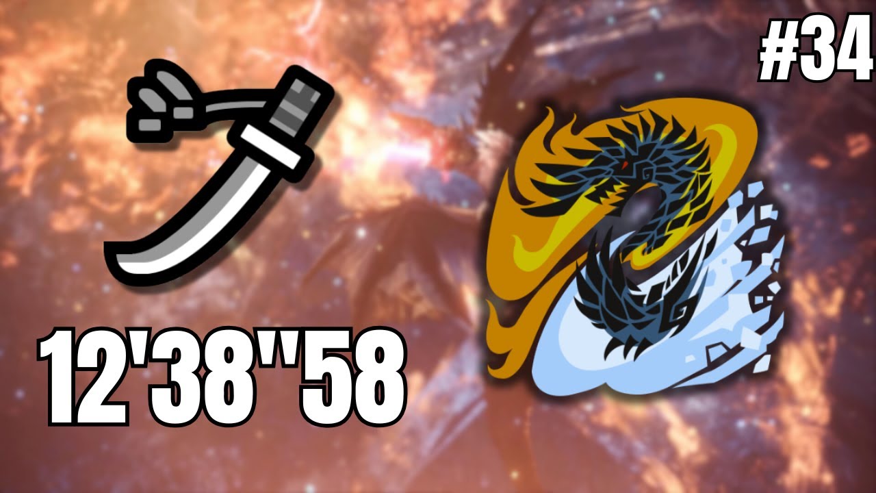MHW Iceborne - (Ice Active) Alatreon - Long Sword - PC - 12'38"58 - Day ...