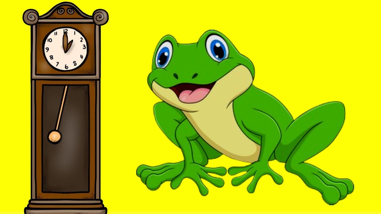 Hickory Dickory Dock Frog Song-105 | Nursery Rhymes & Kids Songs | Kids ...