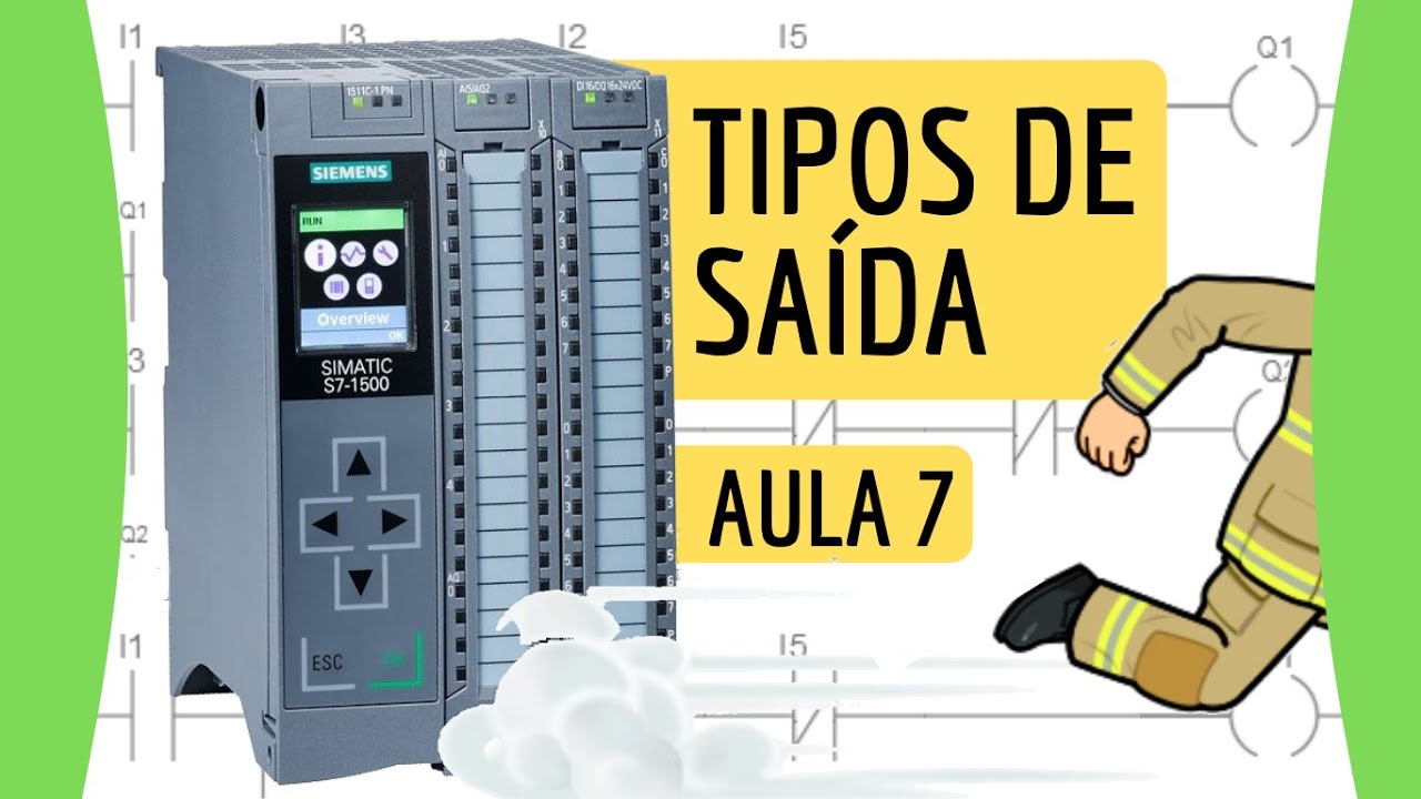 Conheça as SAÍDAS de um CLP - Curso completo de CLP - Aula 7 - YouTube