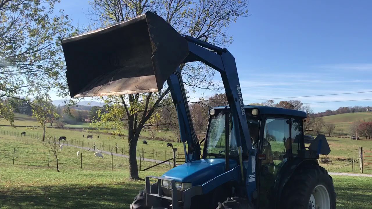 New Holland TN75D 4x4 Tractor - YouTube
