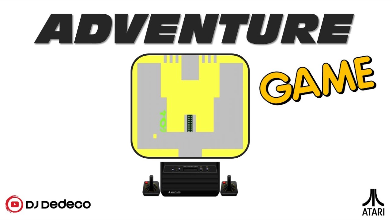 Adventure 1980 Atari, Warren Robinett Sears CX2613 - YouTube