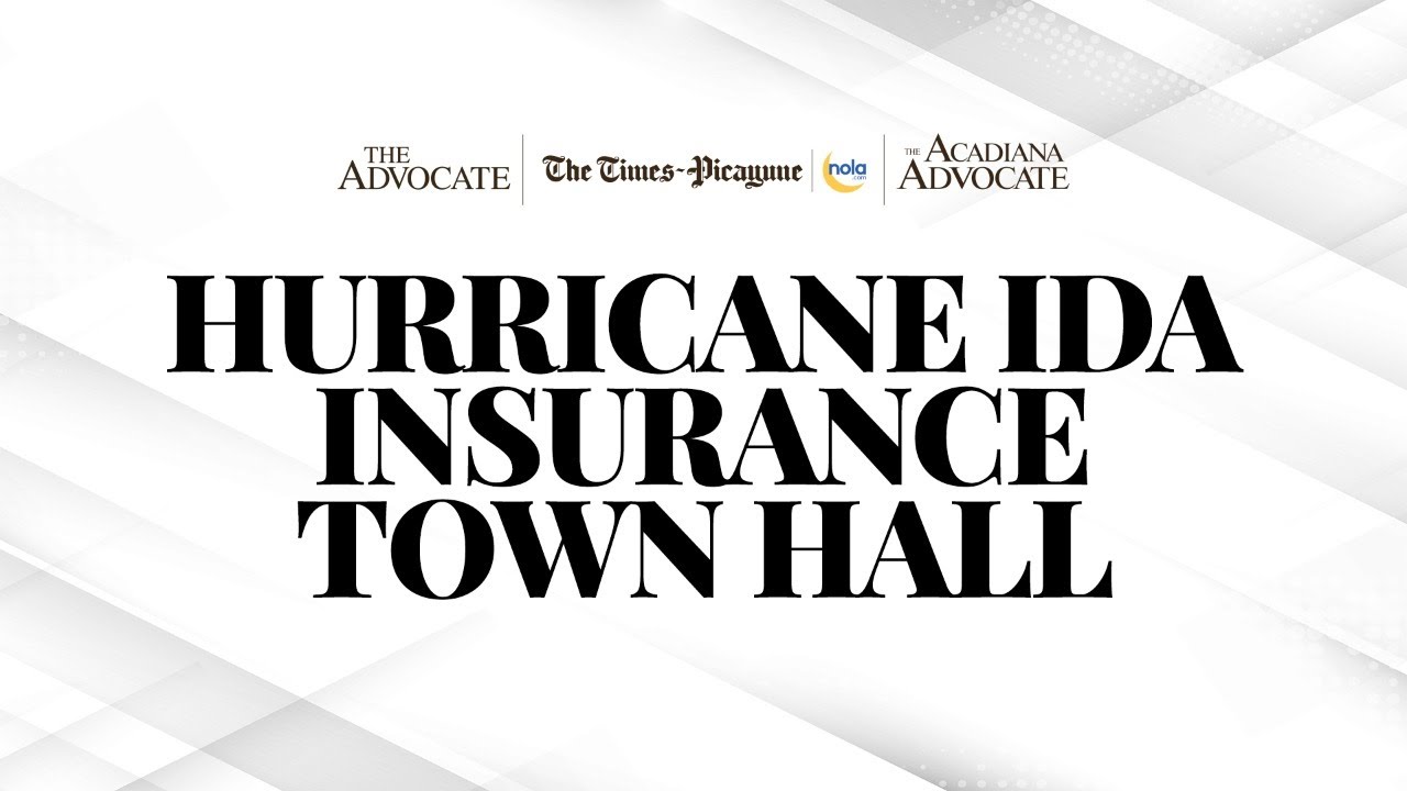 Hurricane Ida insurance town hall - YouTube
