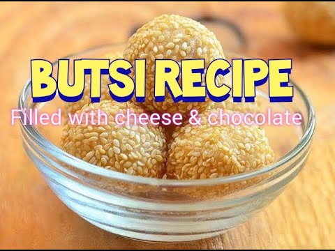 BUTCHI|How to cook butsi filled with cheese & chocolate|EasypinoyRecipe ...
