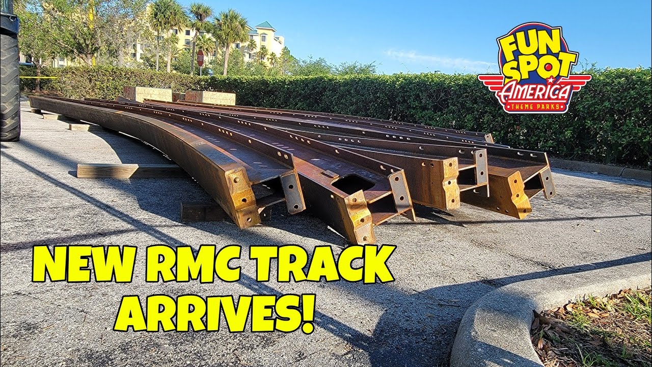 Fun Spot Kissimmee Construction Update 4.17.23: Mine Blower RMC Track ...