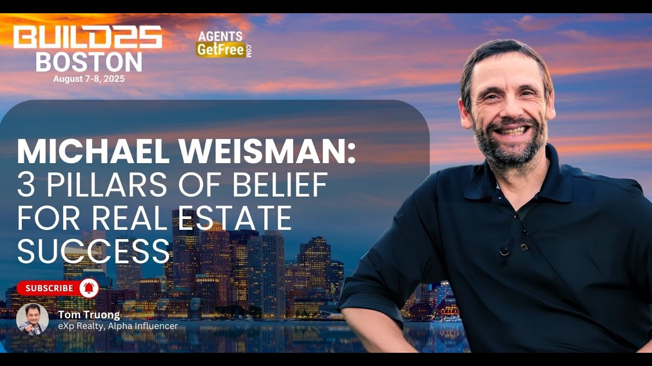 Michael Weisman | 3 Pillars of Belief for Real Estate Success - YouTube