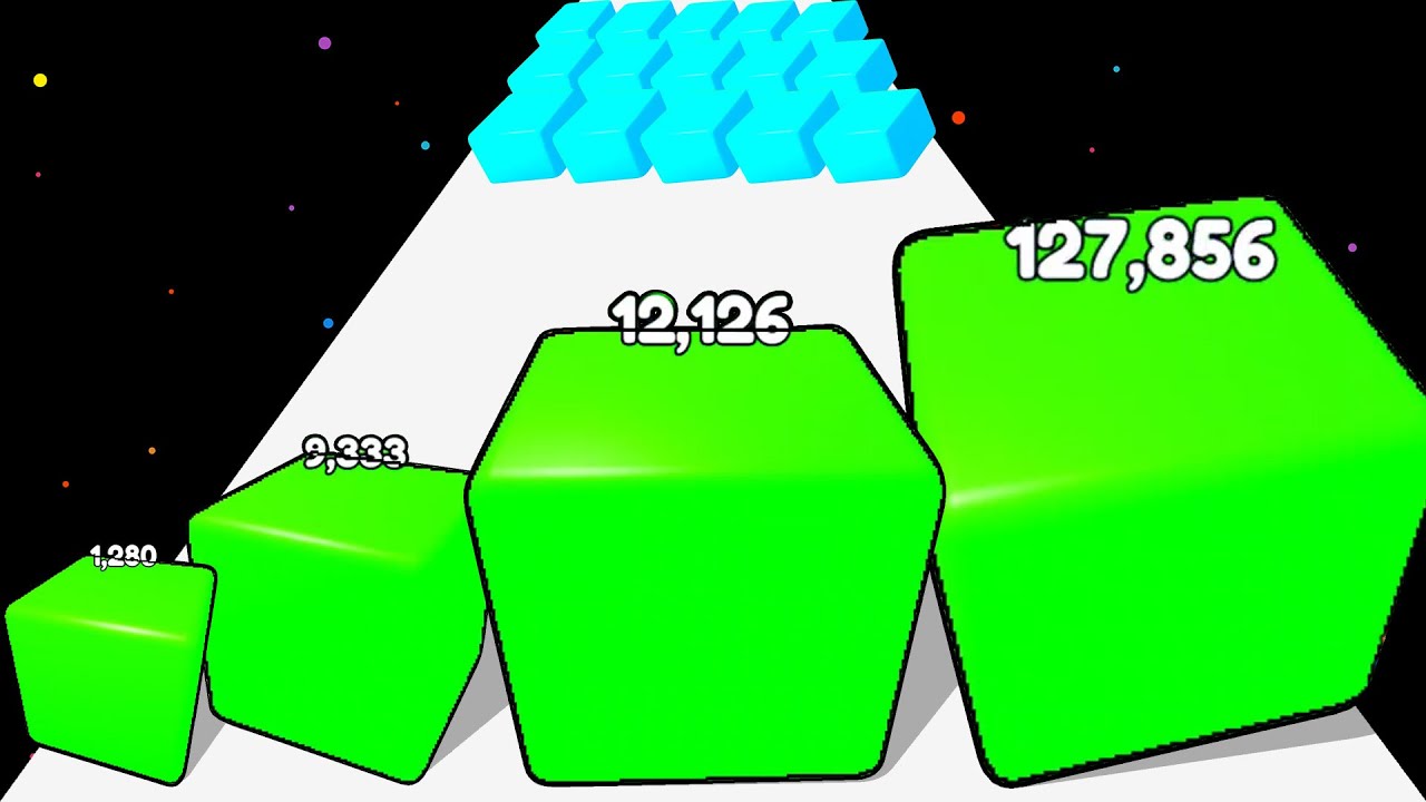 BIGGEST CUBE SIMULATOR (Roblox) Satisfying Mobile Game! - YouTube