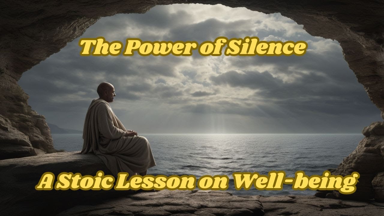 The Power of Silence: Stoic Lessons on Using Silence as a Weapon - YouTube