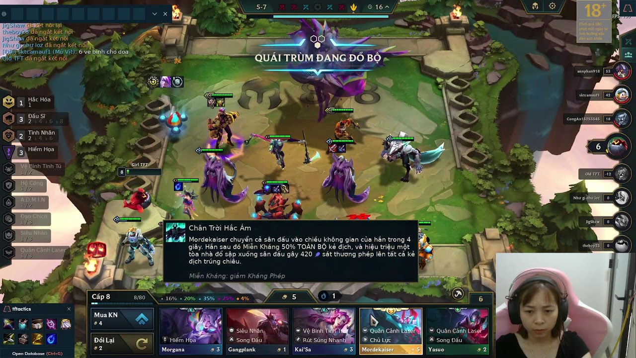 Girl TFT on stream/tftactics | TFT | DTCL| farm RANK TFT Set 8.5 EP 31 ...