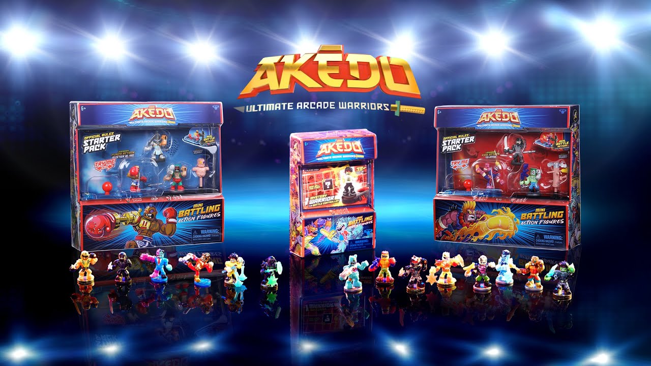 AKEDO | ULTIMATE ARCADE WARRIORS | 6" | - YouTube