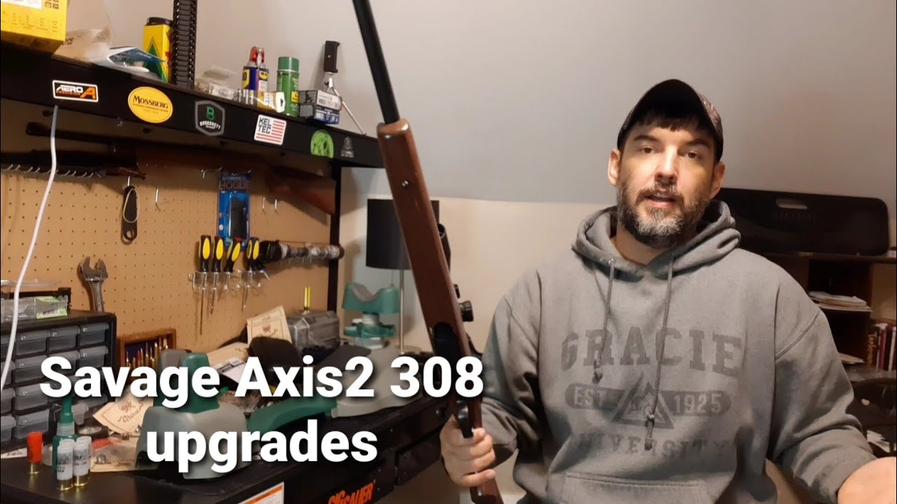 Savage Axis2 308 upgrades - YouTube