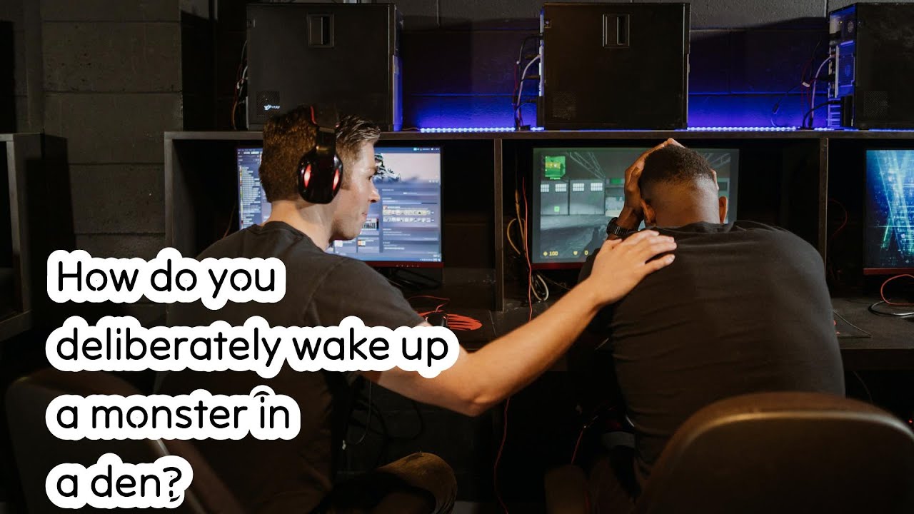 How do you deliberately wake up a monster in a den? - YouTube