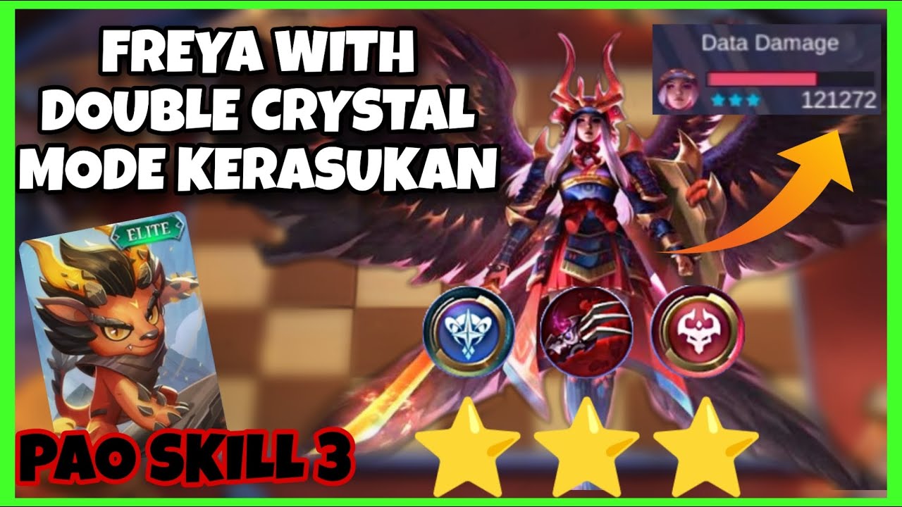 PAO SKILL 3 MAGIC CHESS || FULL ATTACK SPEED HYPER FREYA ASTRO || COMBO ...