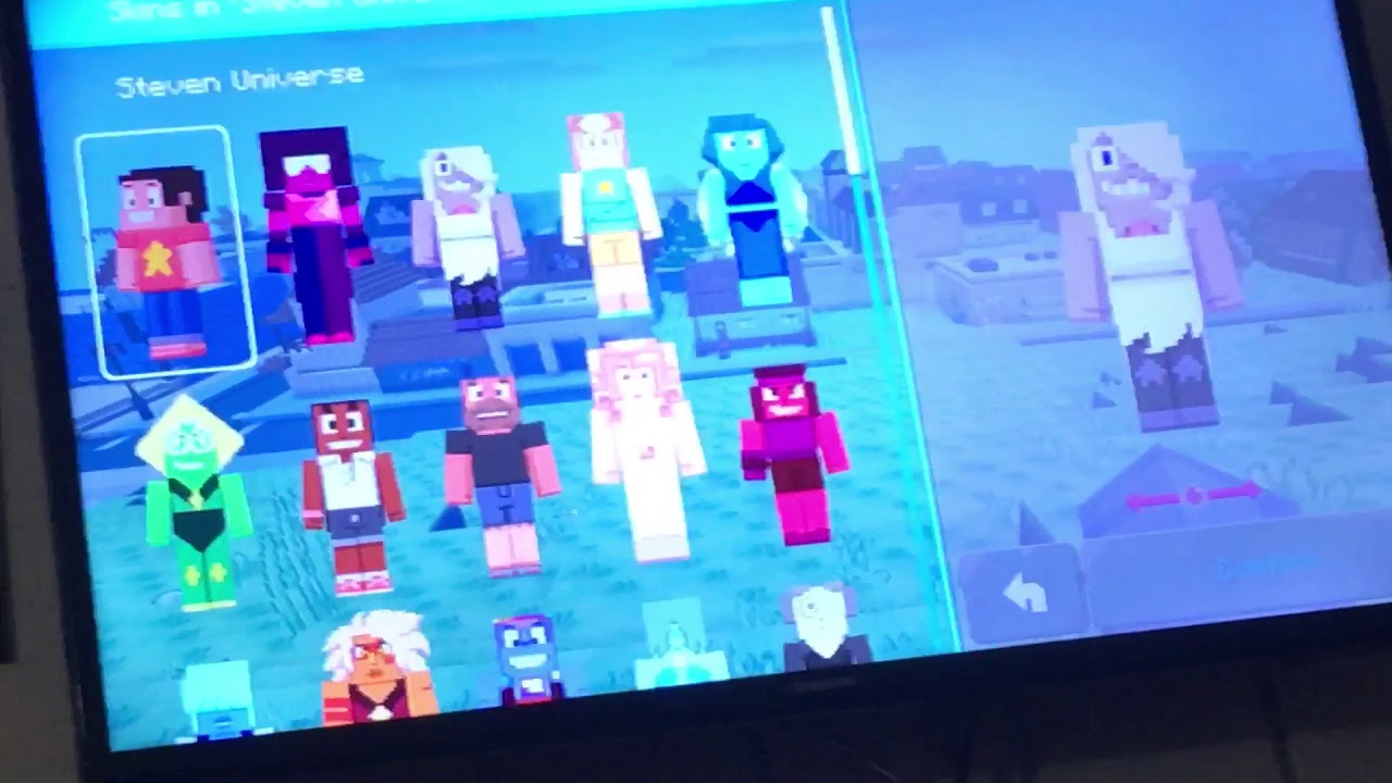 Minecraft Steven Universe Texture Pack, Map and Skin Pack - YouTube