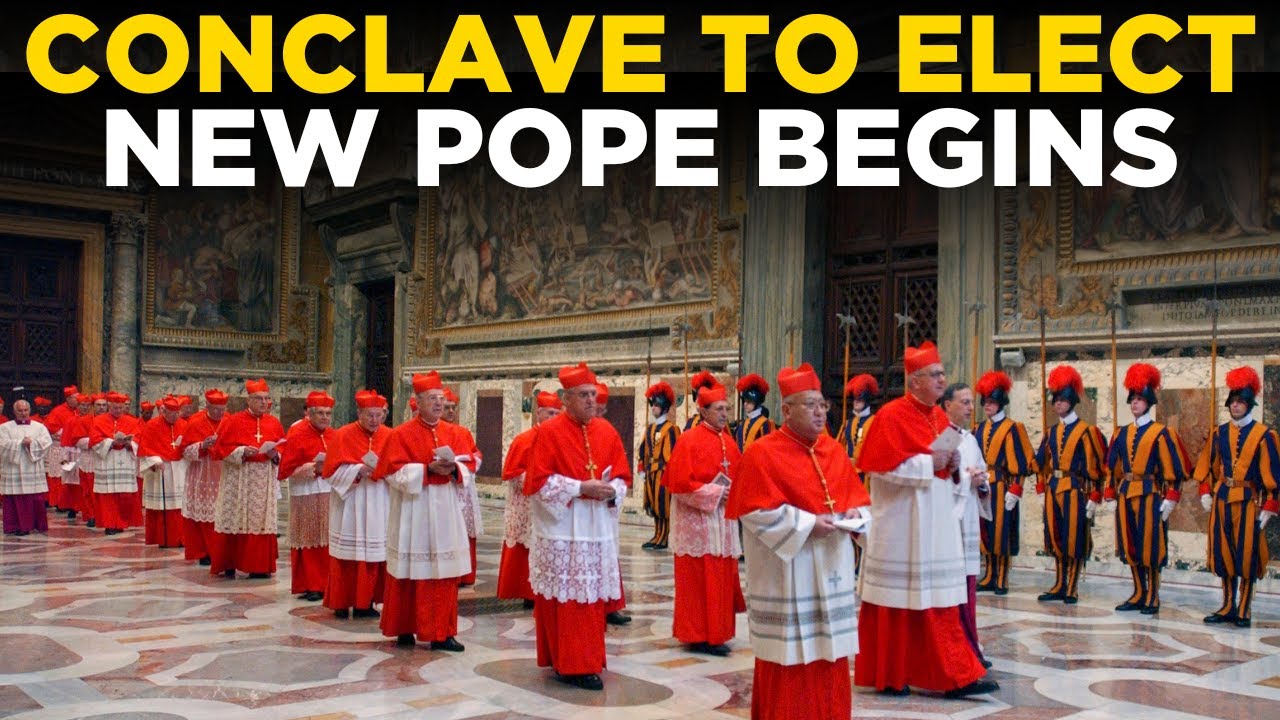 Vatican LIVE: Final Preparations Underway | Conclave Begins To Elect ...