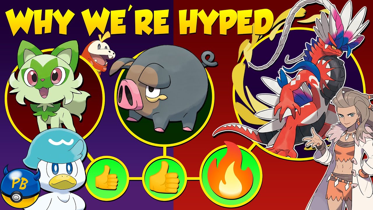 Reasons To Be HYPED For Pokemon Scarlet & Violet: Small to Huge 🔥🔥 ...