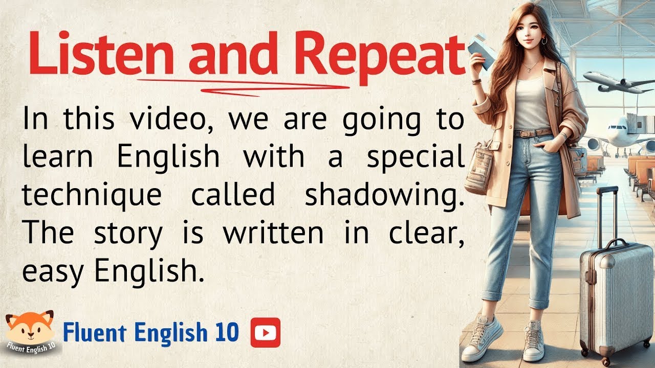 Practice Speaking & Reading Out Loud With This English Shadowing ...
