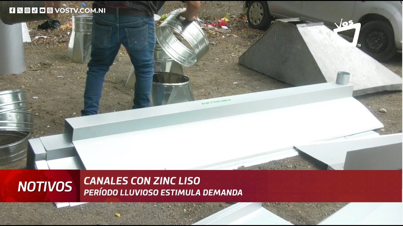 Invierno estimula la demanda de canales de zinc liso - YouTube