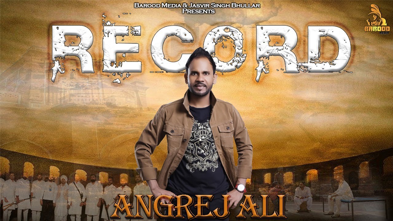 Record (Official Song ) Angrej Ali || Latest Punjabi Songs 2022 ...