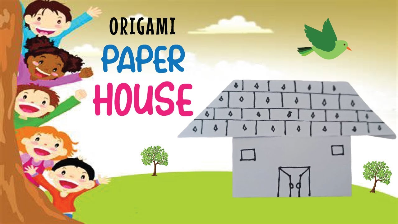 Easy Origami | Origami House | Origami Paper House |Easy Origami for ...