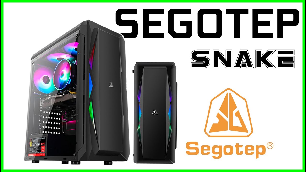 Chasis, Carcasa Para Computadora SEGOTEP Snake (Gabinete) unboxing ...