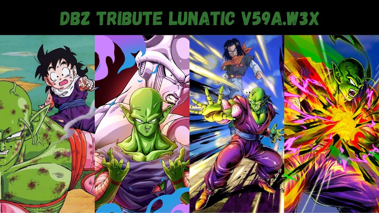 DBZ Tribute LuNaTic V59a #13 (Piccolo) - YouTube
