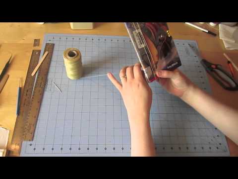 Tutorial 8 Loose pages Sewing.m4v - YouTube