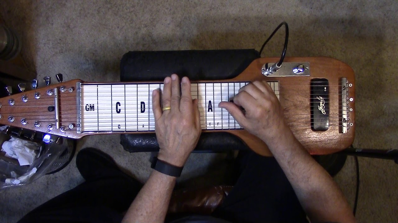 A6th Extended Tuning on a 12 string Steel Guitar - YouTube
