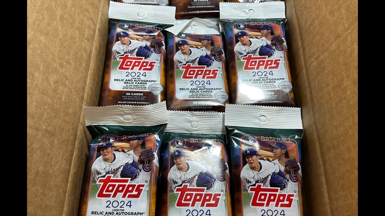 108 FAT Pack Case of 2024 Topps Update Series - YouTube