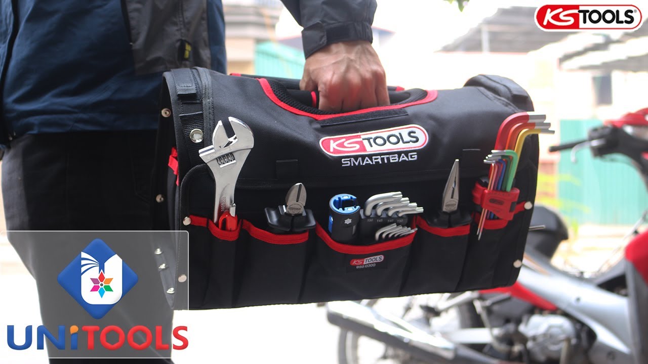 Túi đựng đồ nghề xách tay 2 in 1 SMARTBAG KS Tools Germany 850.0300 ...