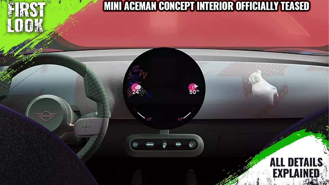 Mini Aceman Concept Interior Officially Teased -Explained All Spec ...