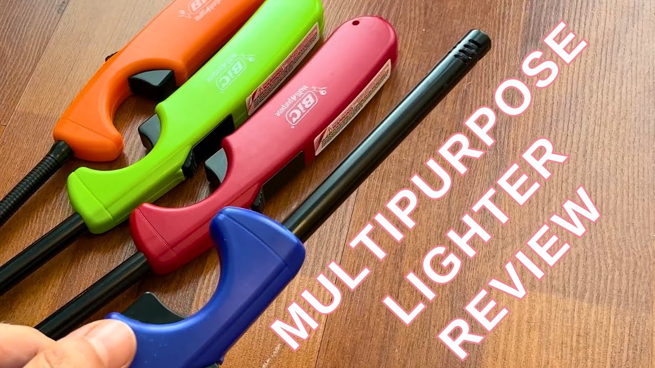 Bic Multipurpose Lighter Review - Dropping Gems on a Long-Lasting Flame ...