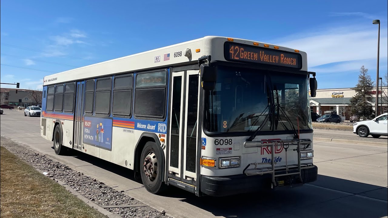 2014 Gillig Low Floor Diesel - Denver RTD Bus 6098 - Route 42 - YouTube