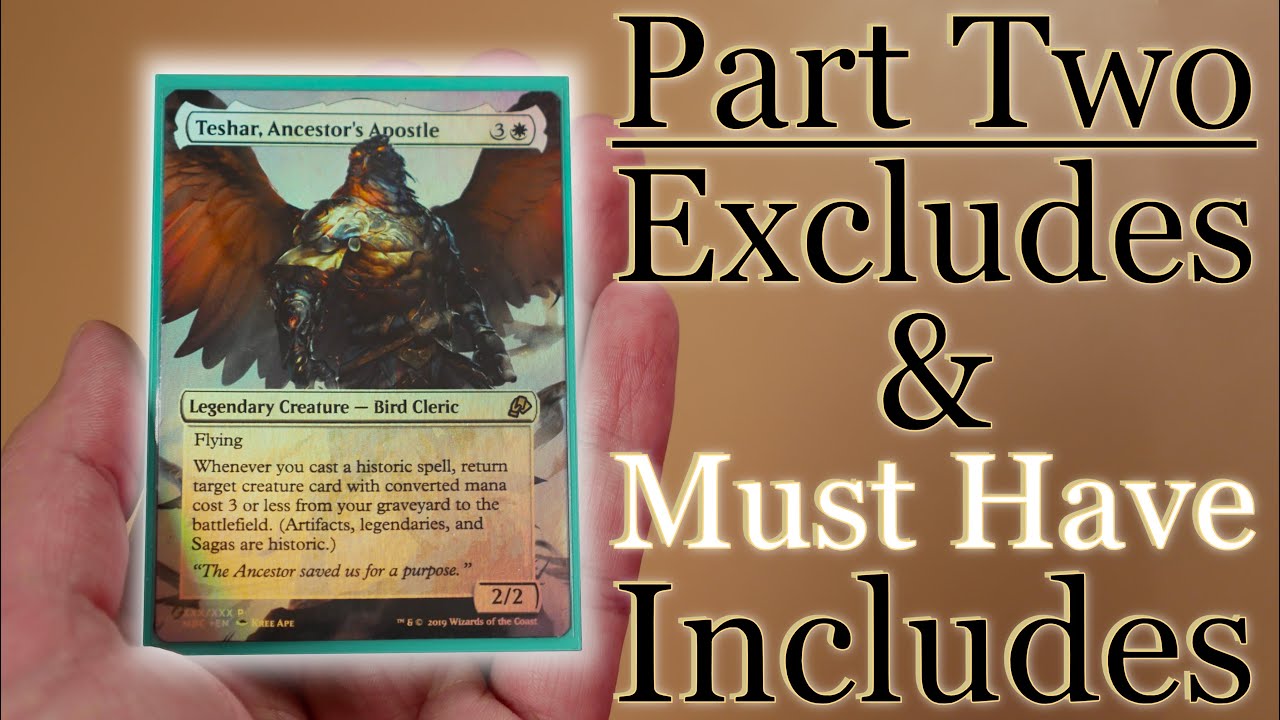 A Better Teshar, Ancestor's Apostle cEDH Primer - Part Two - Excludes ...