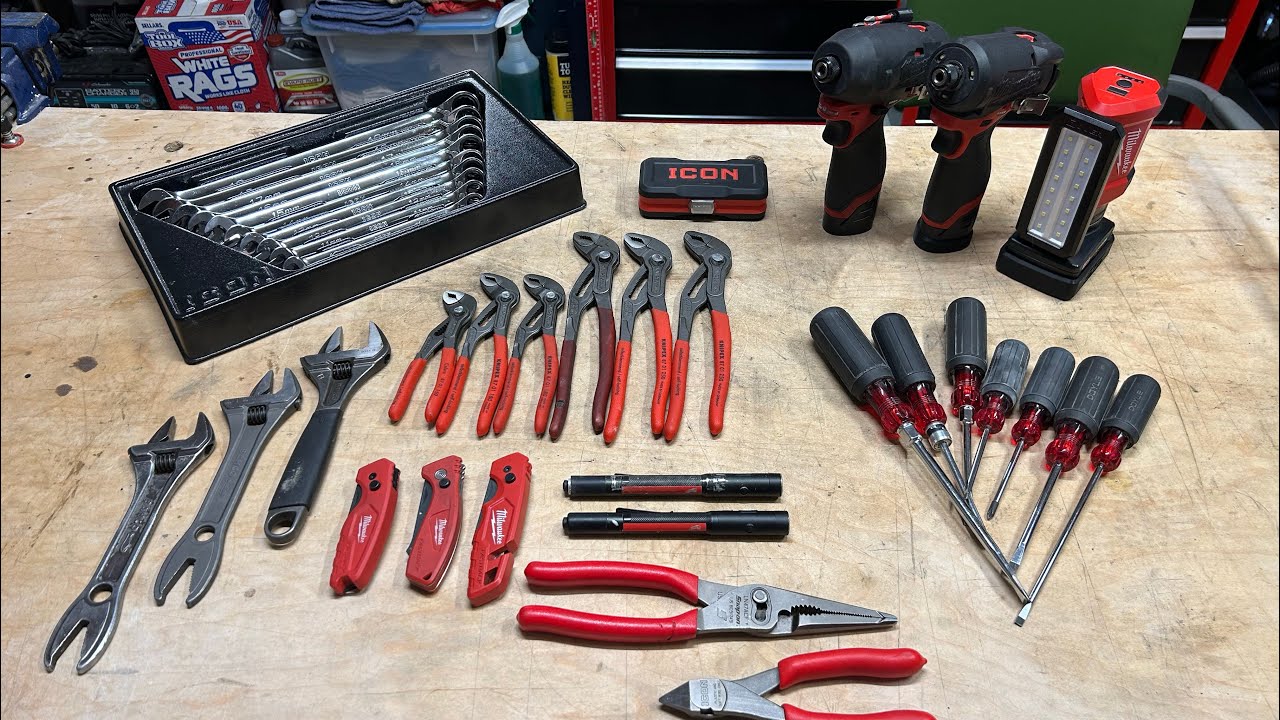 My top 10 most used tools! - YouTube