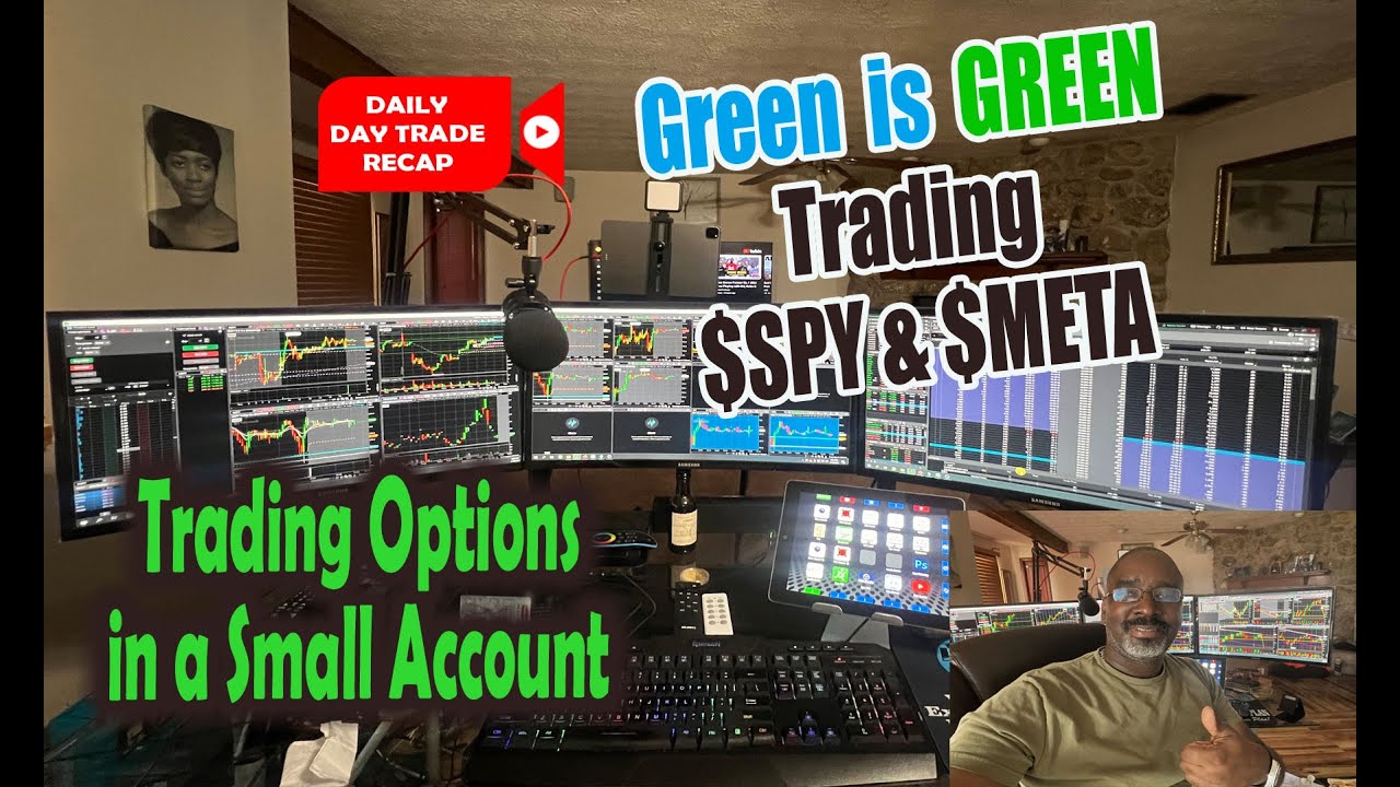 Trading Options in a Small Account - Green is GREEN $SPY $META - YouTube