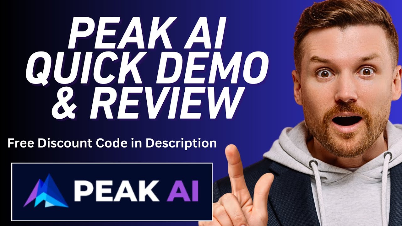 PEAK AI Quick DEMO & Review | Watch How PEAK AI Works? - YouTube