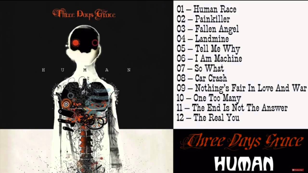 Human, Three Days Grace FULL ALBUM HD! - YouTube