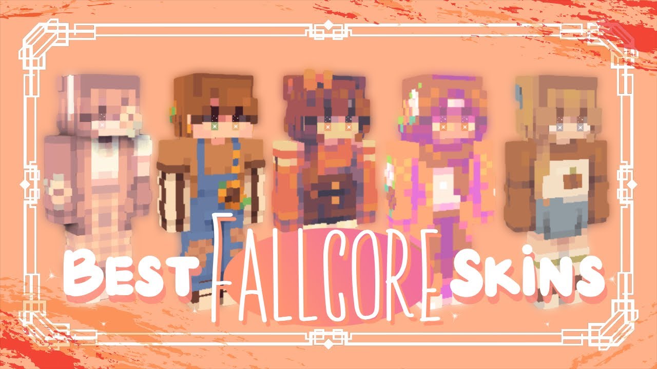 Best Fallcore Aesthetic Minecraft Skins! (Downloads) - YouTube