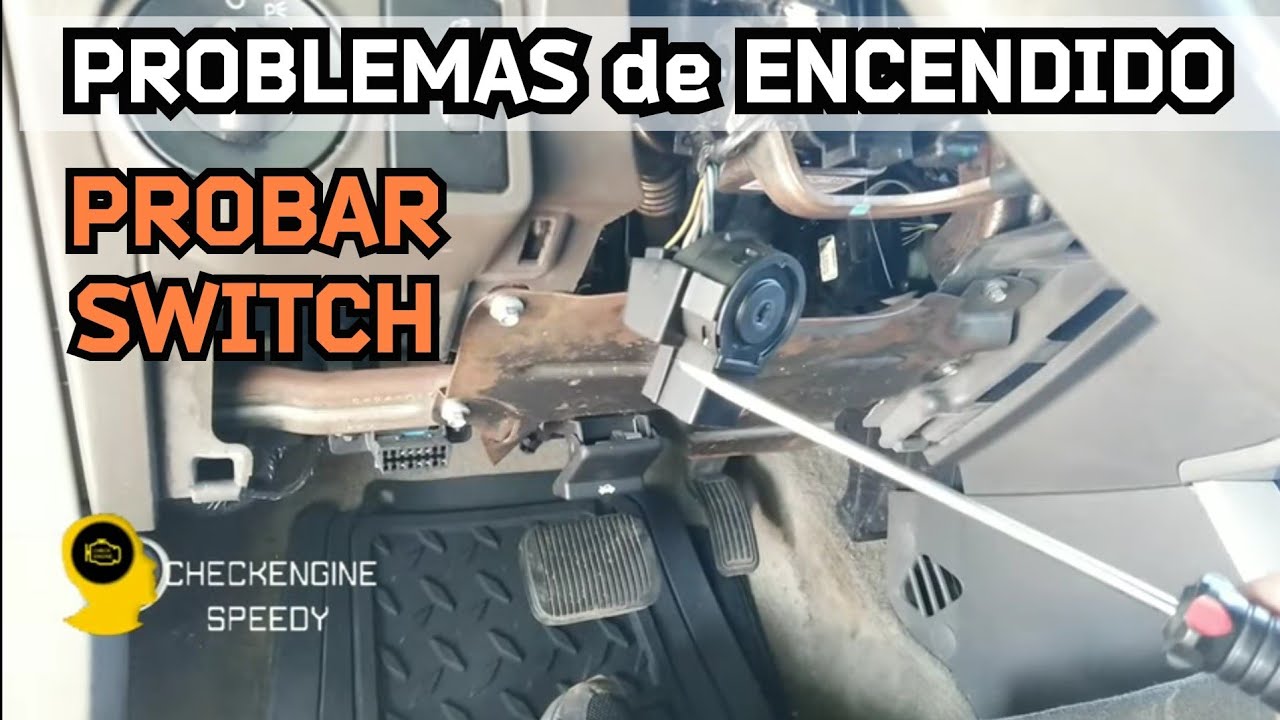 Problema de ENCENDIDO, Comprobar SWITCH FORD - YouTube