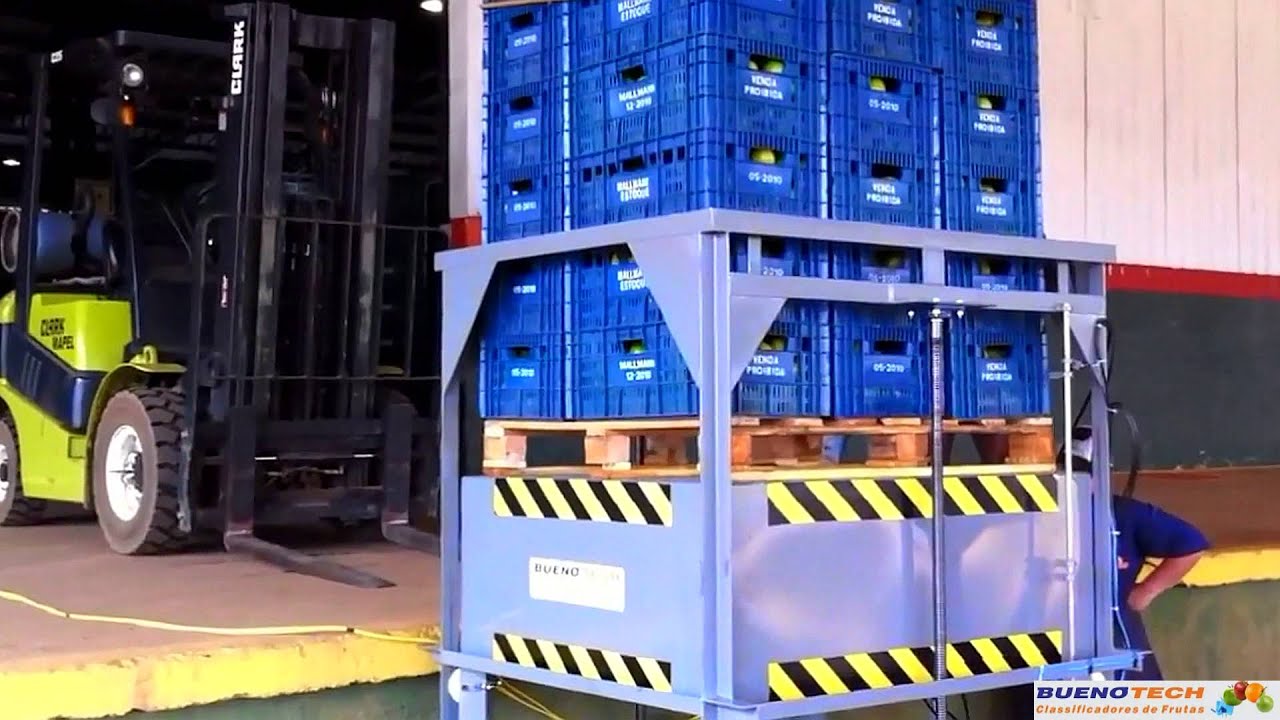 Elevador de Pallets - Elevador de caixas - Buenotech - YouTube