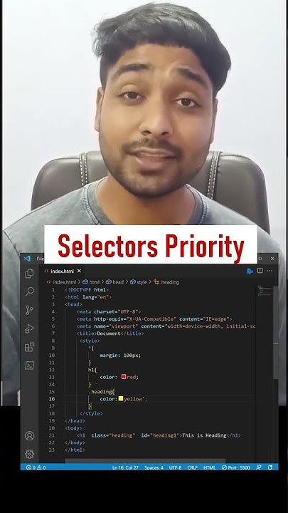 CSS Selectors Priority - YouTube