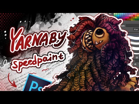YARNABY [Poppy Playtime Chapter 4] | SPEEDPAINT - YouTube