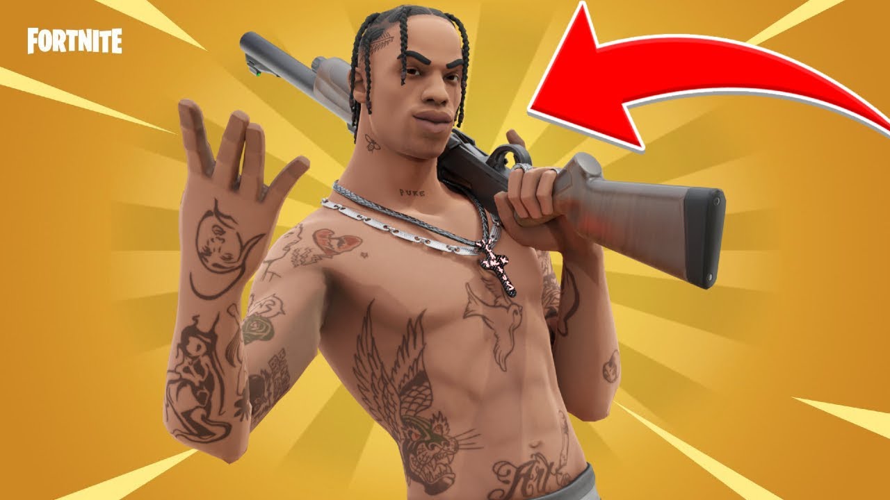 TRAVIS SCOTT SKIN OFFICIAL RETURN RELEASE DATE in Fortnite Item Shop ...