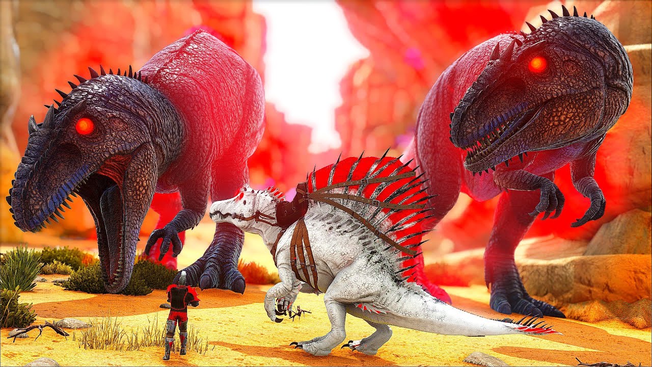 Dei A... ( ͡° ͜ʖ ͡°) Ao BB Alpha Spinosaurus E Ele Ficou GIGANTE ...
